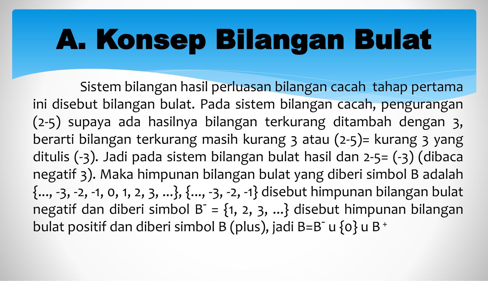 BAB 6 Bilangan Bulat by Anesa Surya - Flipsnack