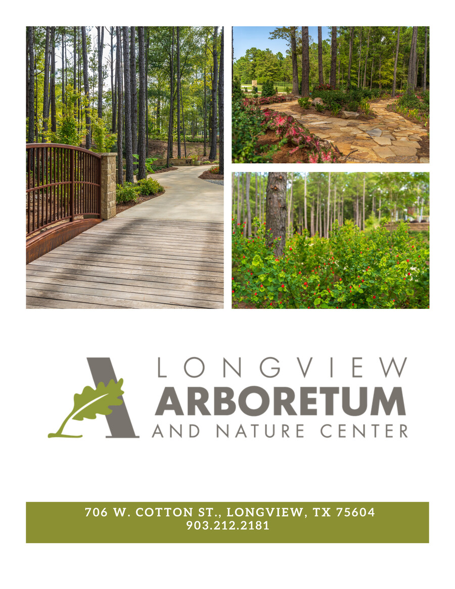 Longview Arboretum and Nature Center Brochure by dona@donawillett.com ...