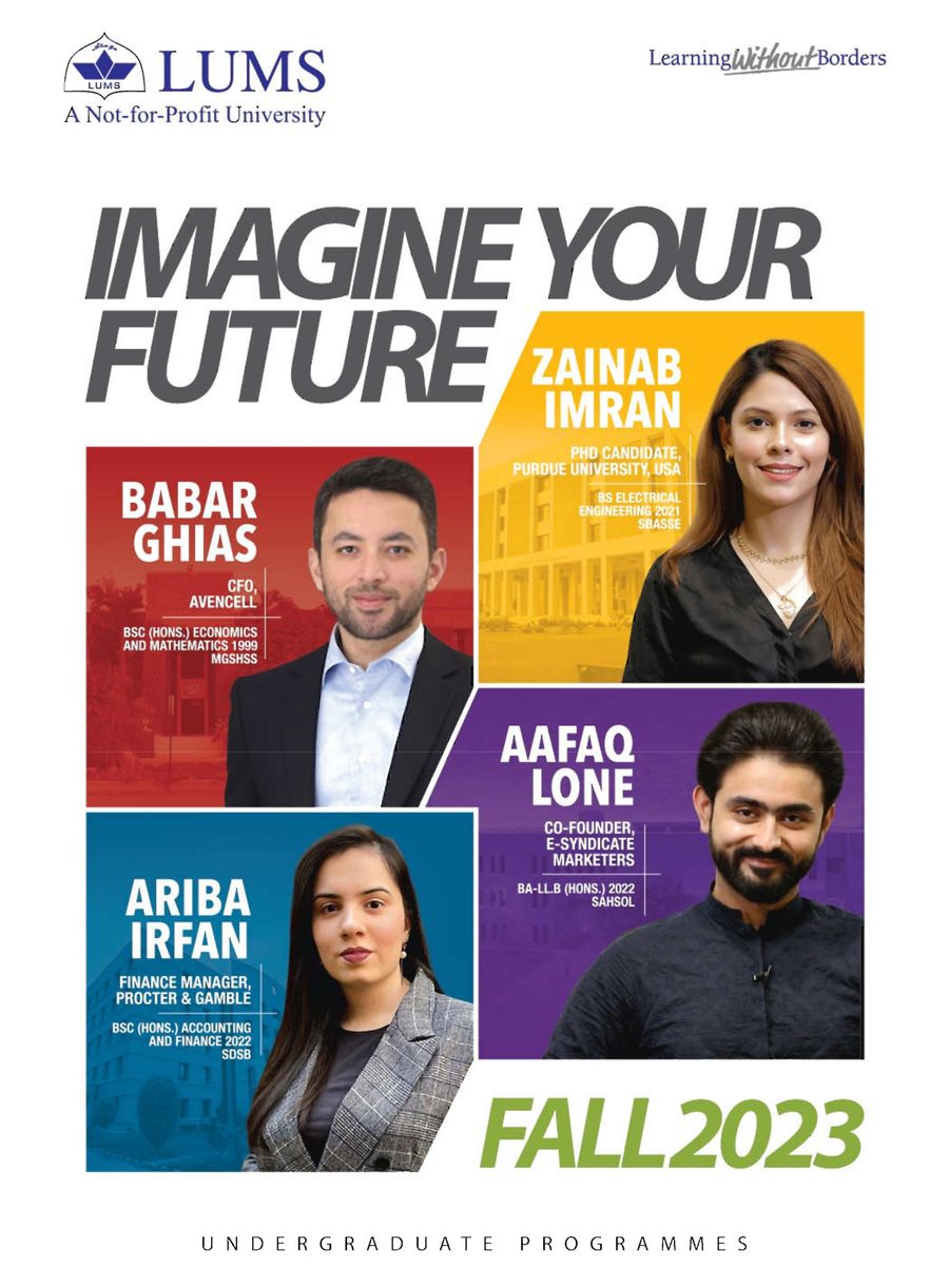 Undergraduate Flyer 2023 by LUMS - Flipsnack