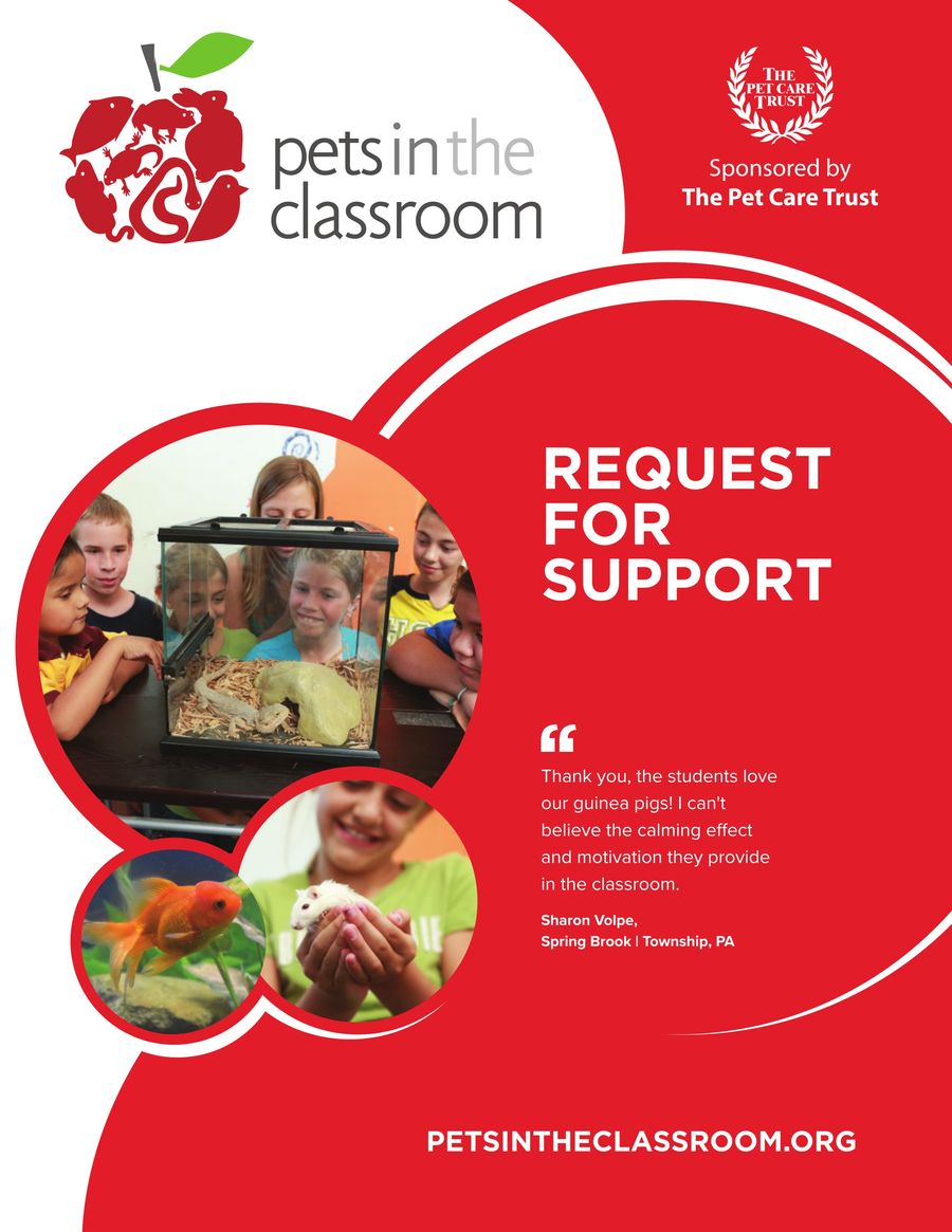 Pets in the Classroom Sponsorship Brochure 03.2023 by cindy woudenberg ...