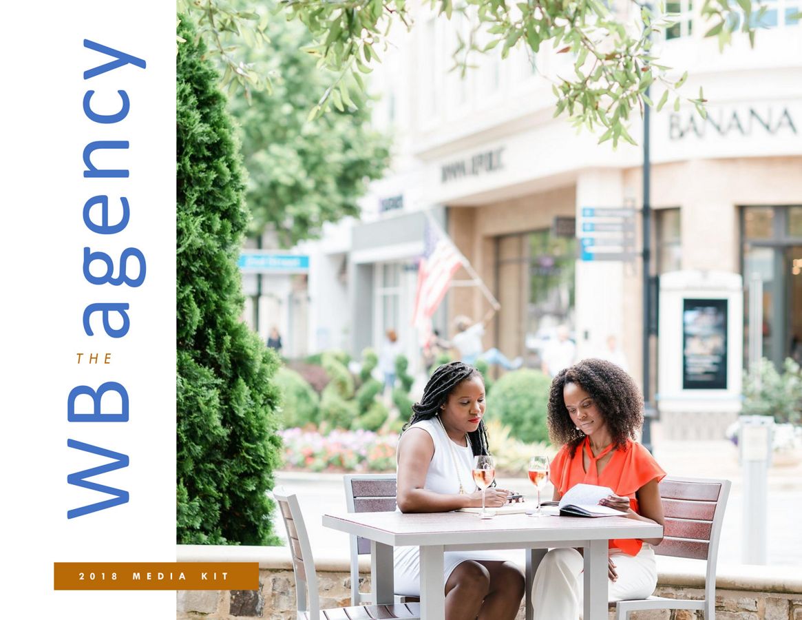 The WB Agency Pitch Deck by Tameshia - Flipsnack