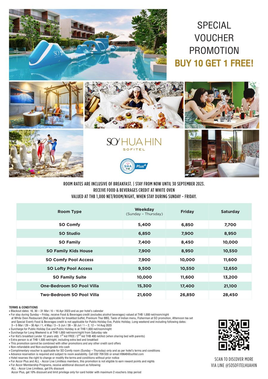 65th Thai Tiew Thai Flyer 2023 by SO Sofitel Hua Hin - Flipsnack