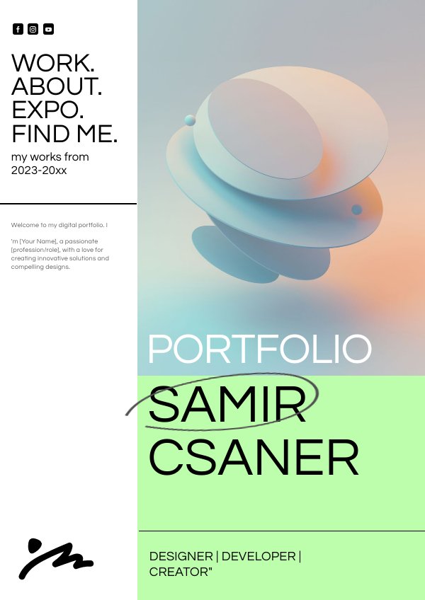 Digital portfolio template by Flipsnack templates - Flipsnack