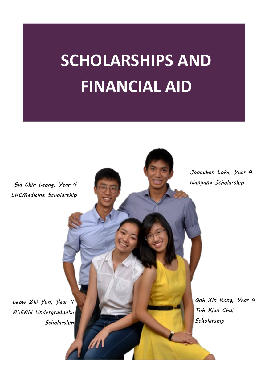 Scholarship and Financial Aid brochure by NTU