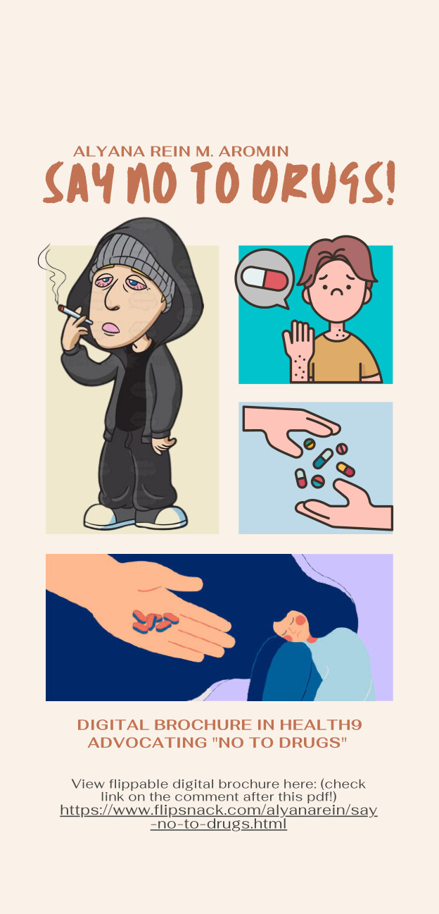 say NO to drugs (brochure) by Alyana Rein - Flipsnack