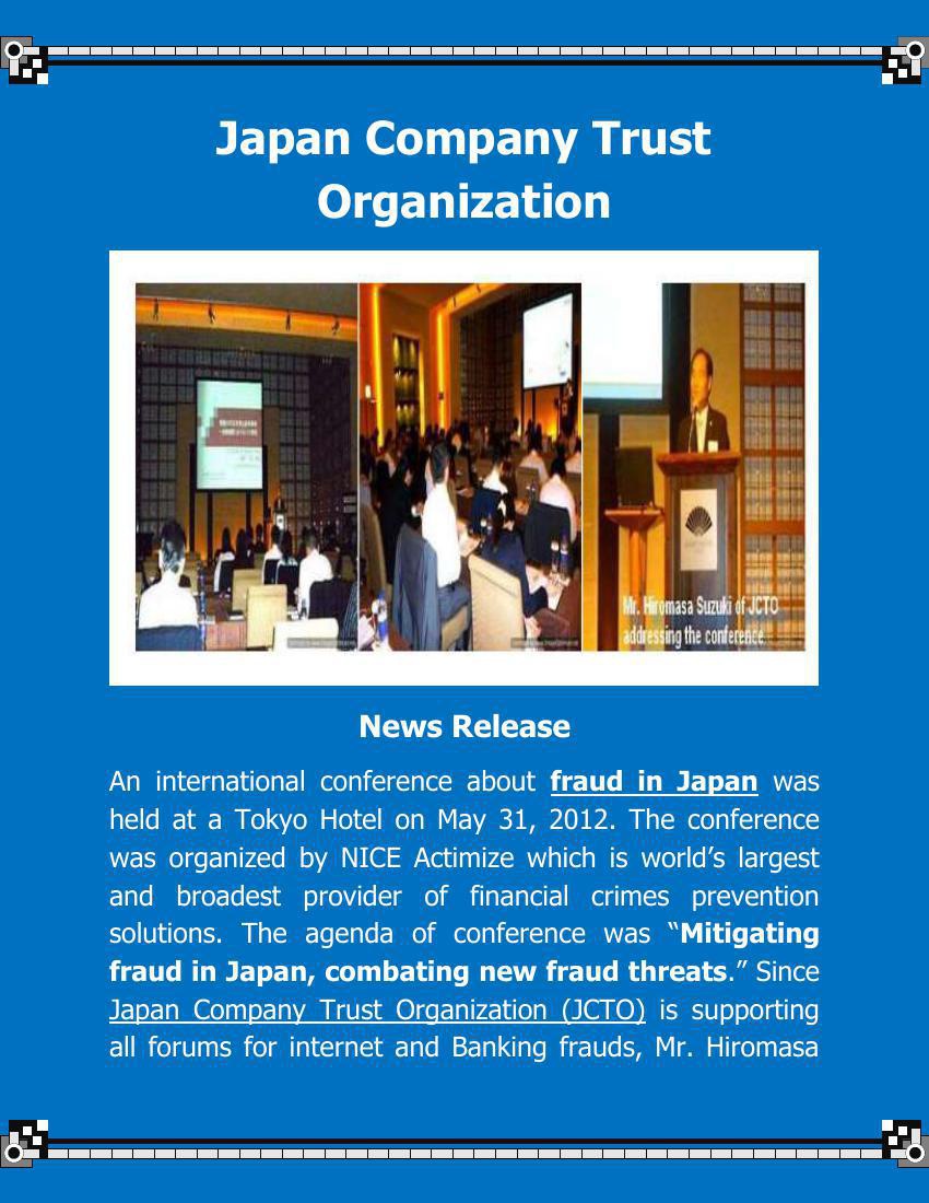 Japan Company Trust Organization by gabriela cunningham - Flipsnack