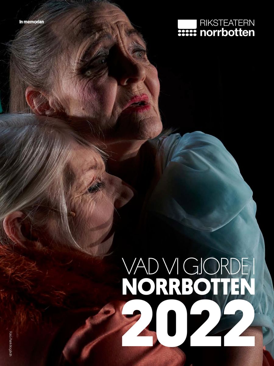 Riksteatern Norrbotten verksamhetsberättelse 2022 by Anna Björk - Flipsnack