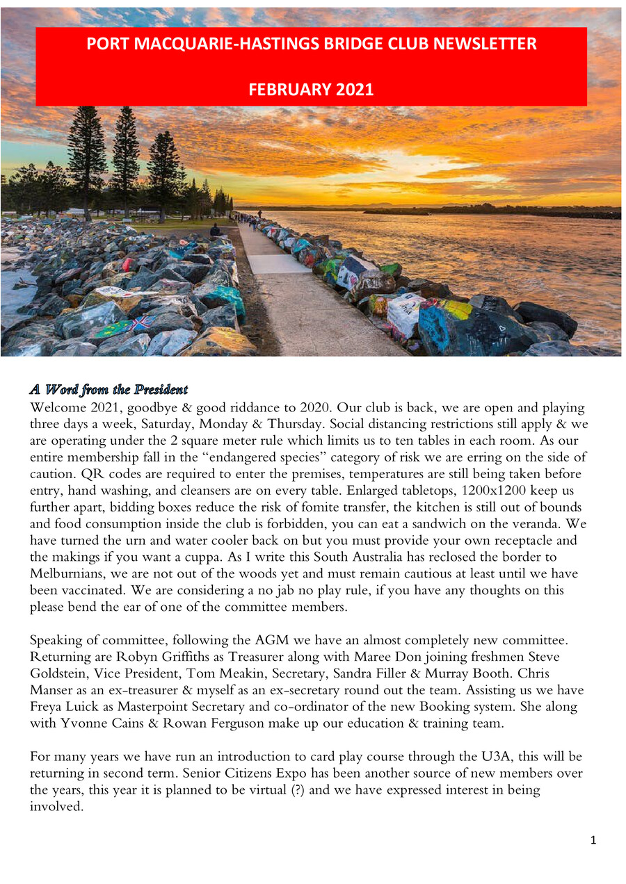 Newsletter Feb 2021 by Tom Meakin - Flipsnack