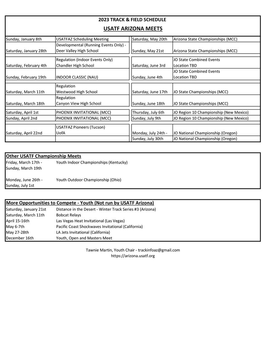 Track Meet Schedule 2023.docx by sarah.linehan - Flipsnack