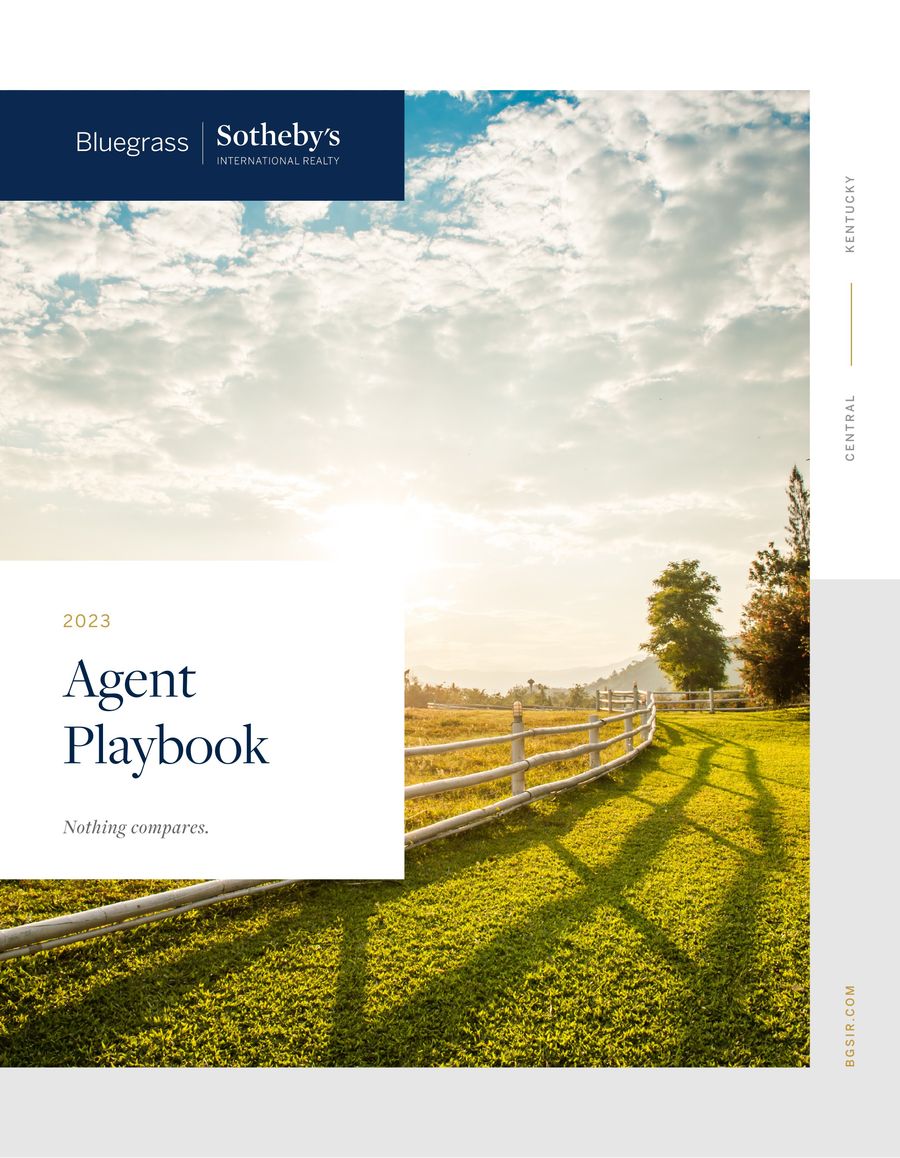 2023 Agent Playbook by Bluegrass Sotheby&am... - Flipsnack