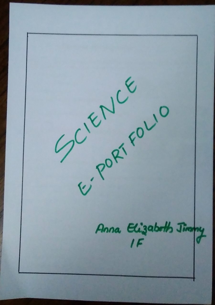Science E-PORTFOLIO by Anna Jimmy - Flipsnack