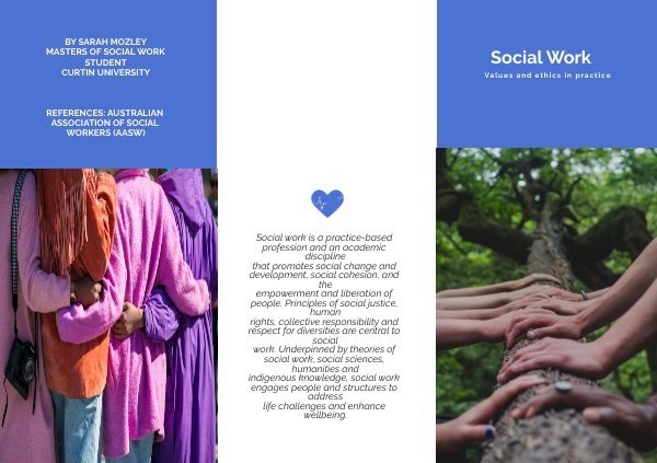 Social Work pamphlet by Sarah Mozley - Flipsnack