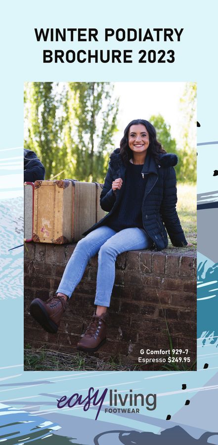 Winter 2023 Podiatry Brochure by Easy Living Footwear - Flipsnack