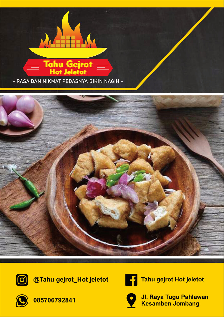 Desain Katalog Tahu Gejrot by Mochammad... - Flipsnack