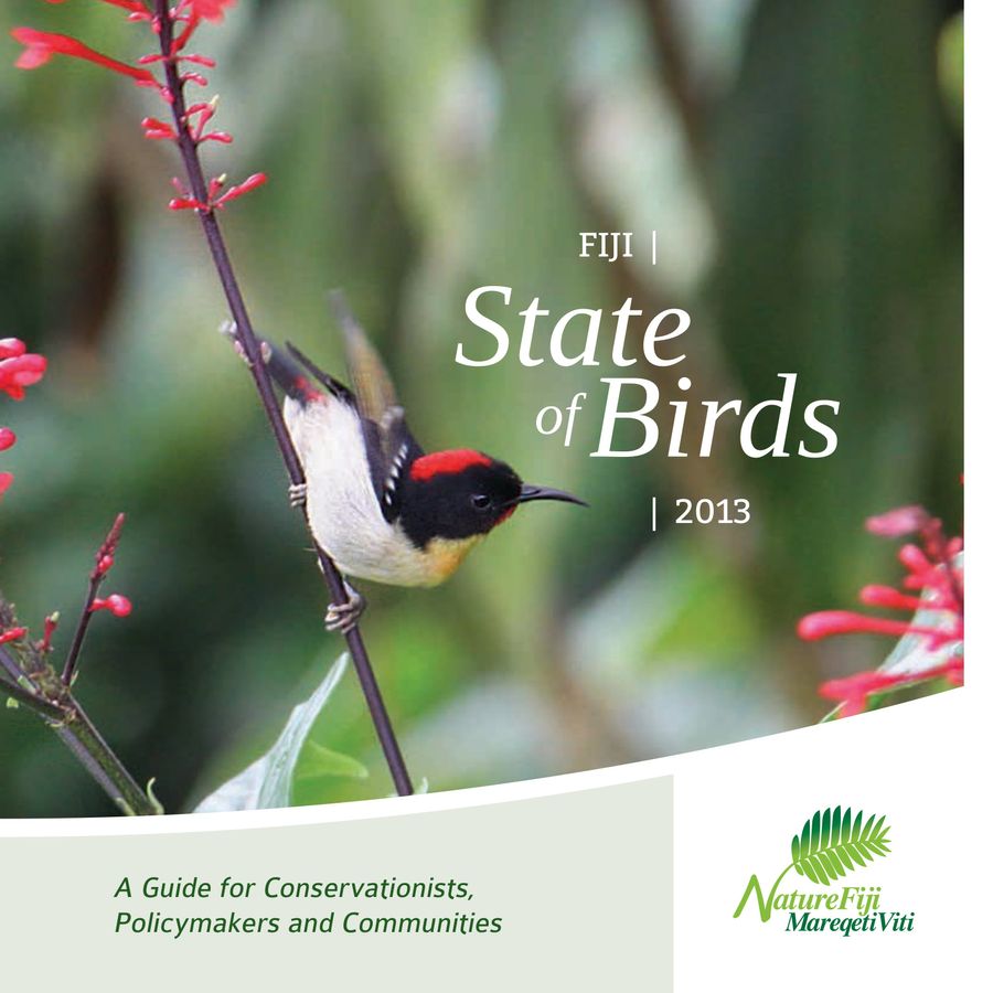 Fiji: State of Birds 2013 by BirdLife