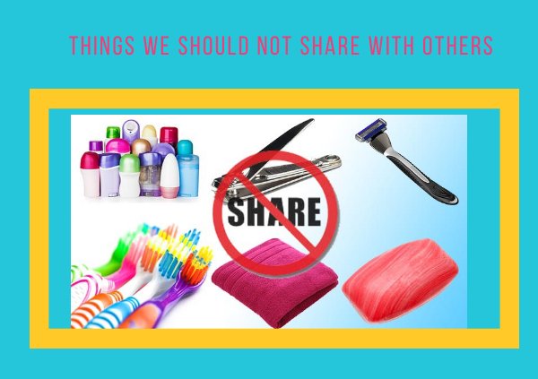 things we should not share with others by shazia - Flipsnack