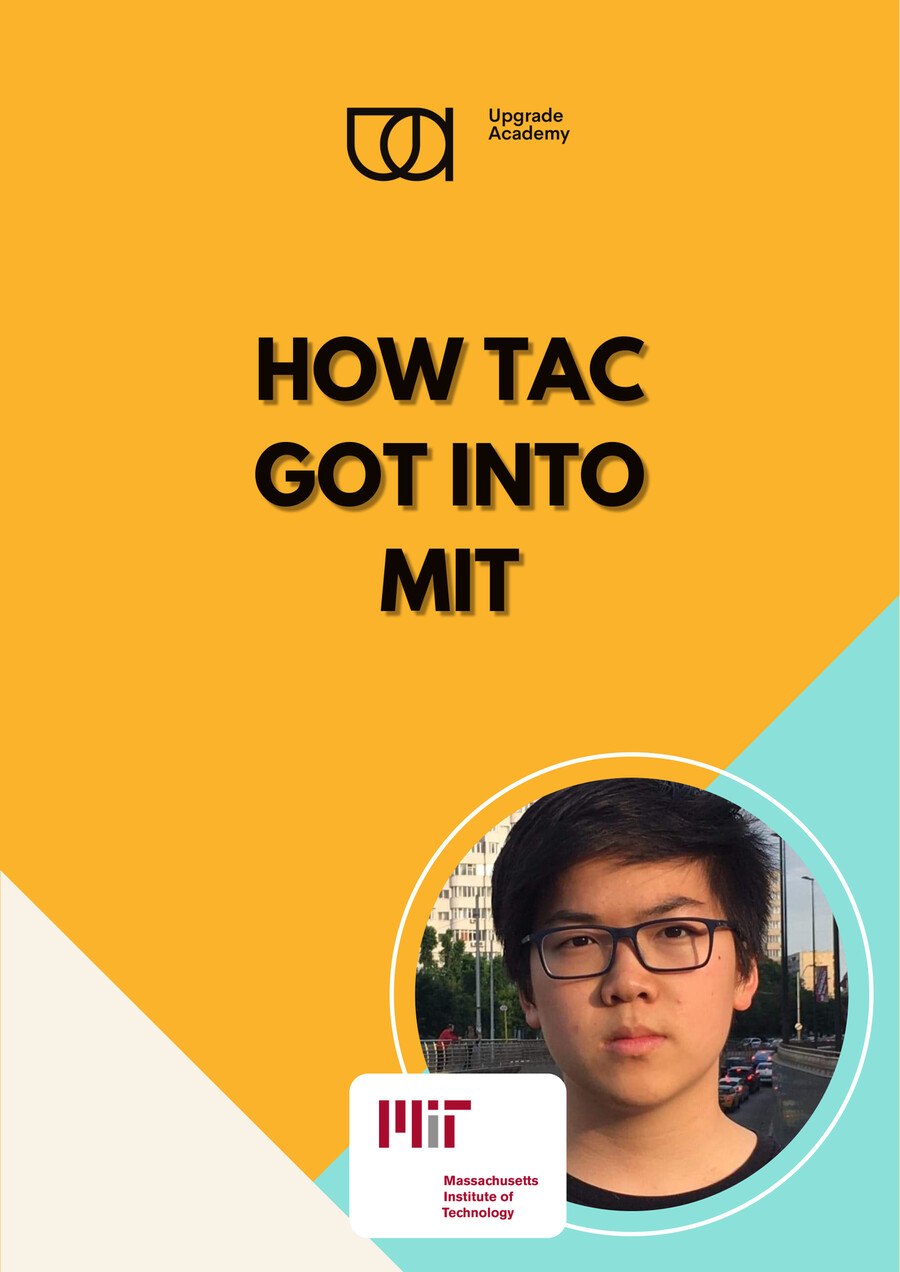 How Tac got into MIT by Edith Alibec - Flipsnack