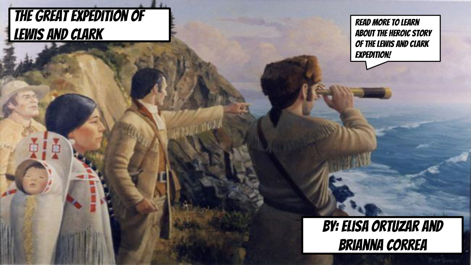 The Adventures of Lewis & Clark Comic Book by F6BCAAE569B - Flipsnack