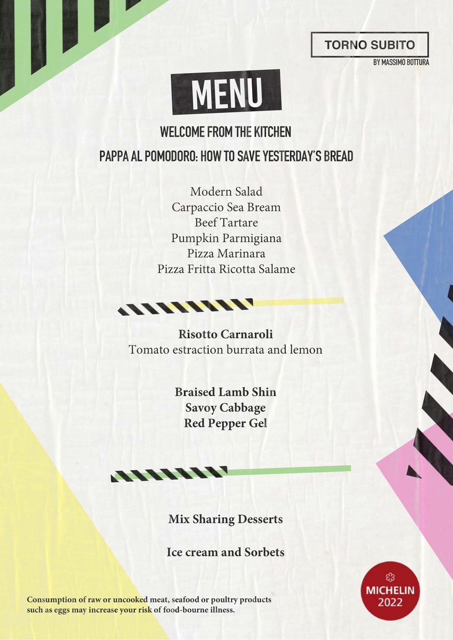 Torno Subito Dessert Menu by W Dubai - The Palm - Flipsnack