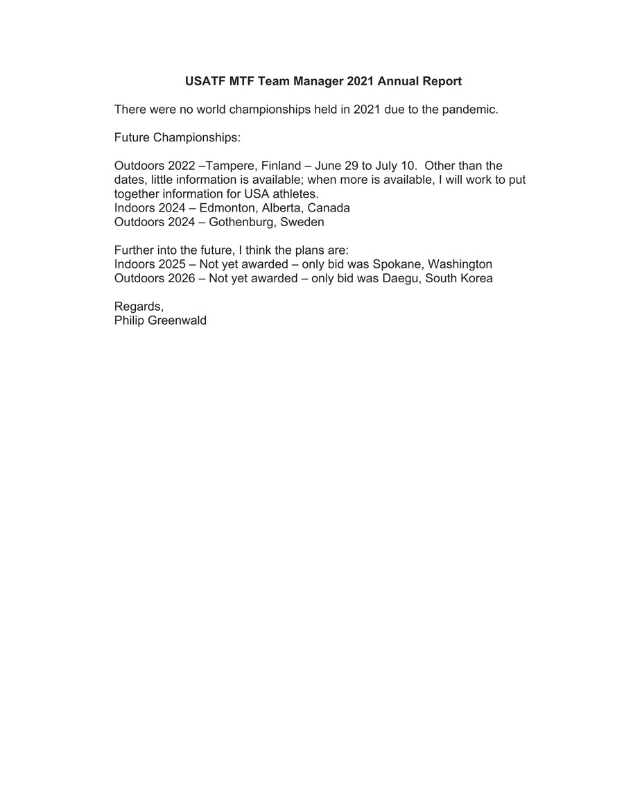 MTF Team Manager 2021 Annual Report by sarah.linehan - Flipsnack