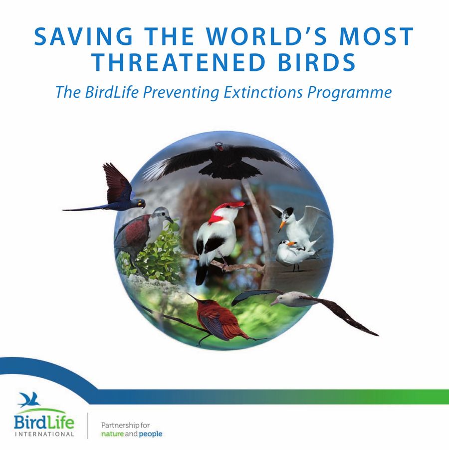 Saving the World's Most Threatened Birds by BirdLife