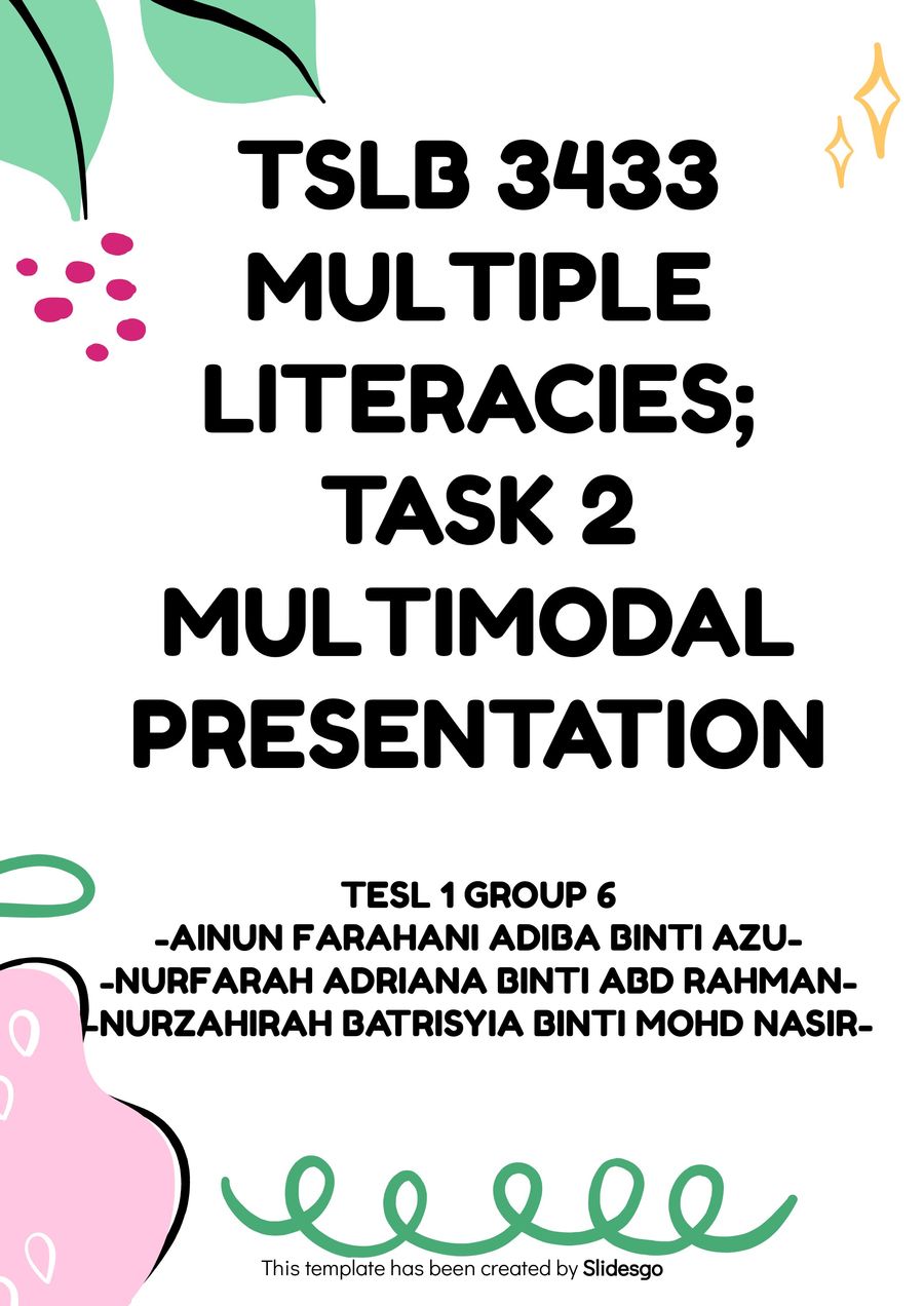 TSLB3433 MULTIPLE LITERACIES TASK 2... - Flipsnack
