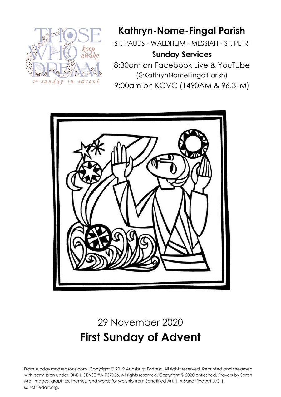 Nov 29, 2020 - Advent 1B - Bulletin by Sharayah Robinson - Flipsnack
