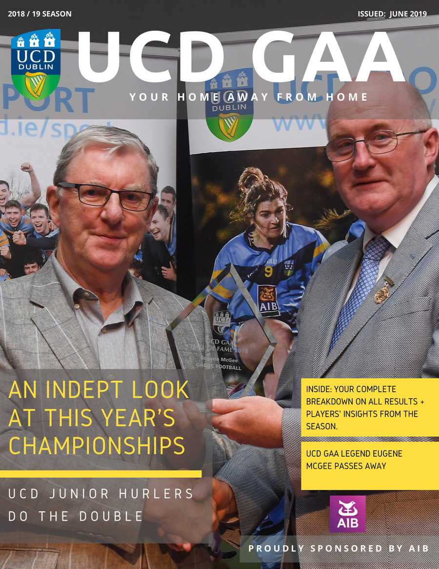 UCD GAA Magazine 2018_2019 by... - Flipsnack