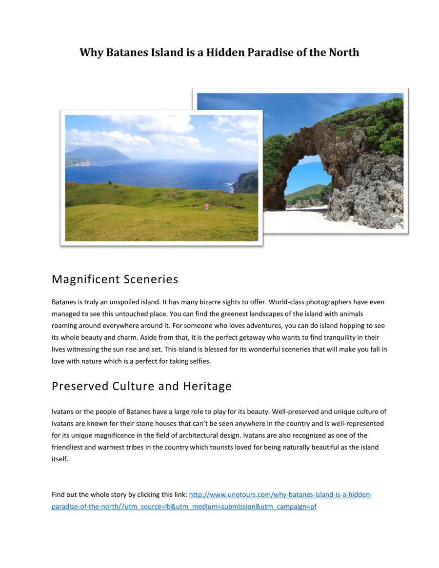 Why Batanes Island is a Hidden Paradise of the North by Brian Jay Cruz ...