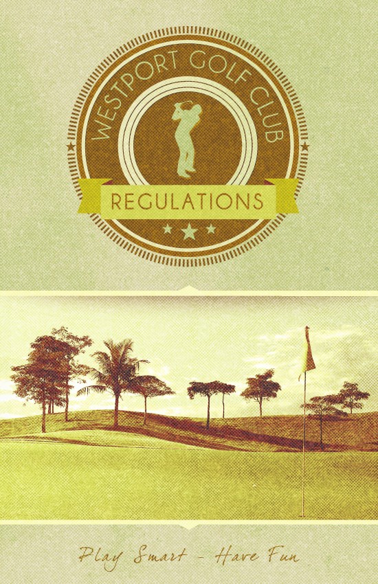 Golf Club Rules Brochure Template by Michael Taylor - Flipsnack
