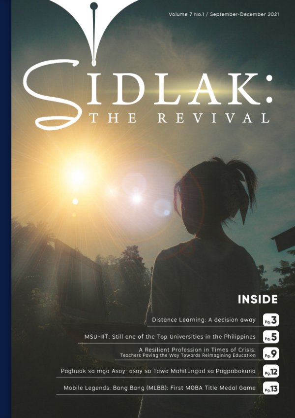 SIDLAK: THE REVIVAL by CED SIDLAK MSU-IIT - Flipsnack