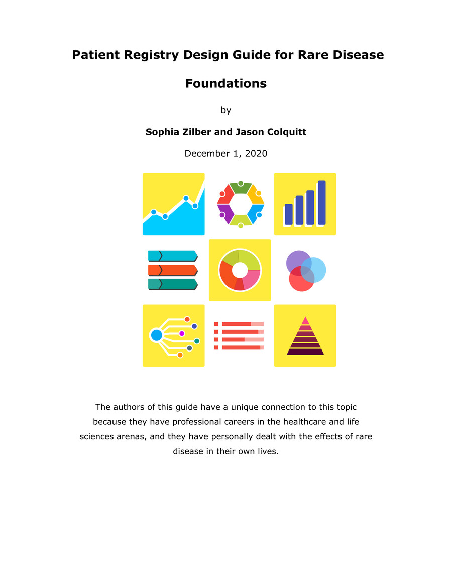 Patient Registry Design Guide for Rare Disease Foundations by Sophia ...