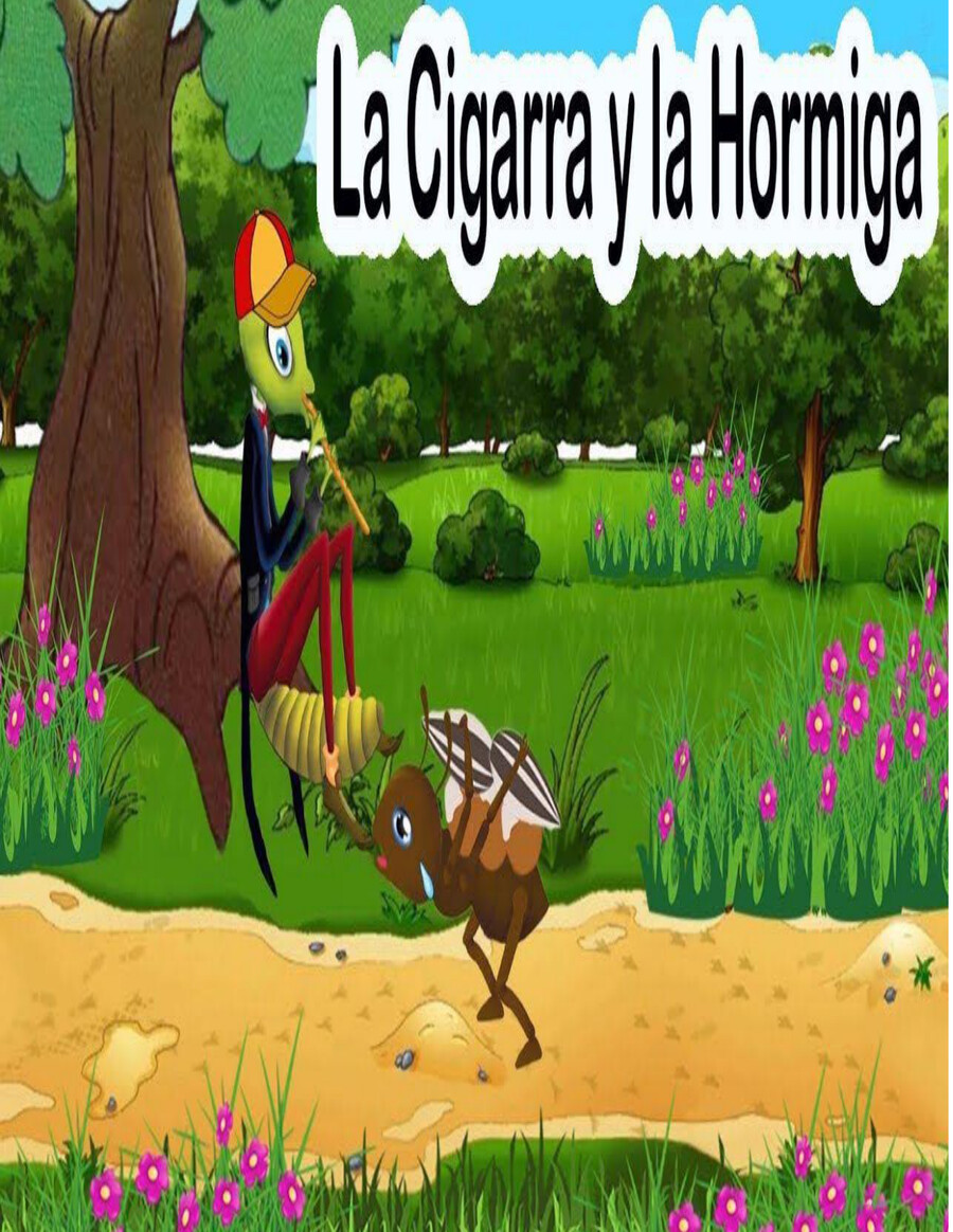 la cigarra y la hormiga by Geraldine Hernandez - Flipsnack