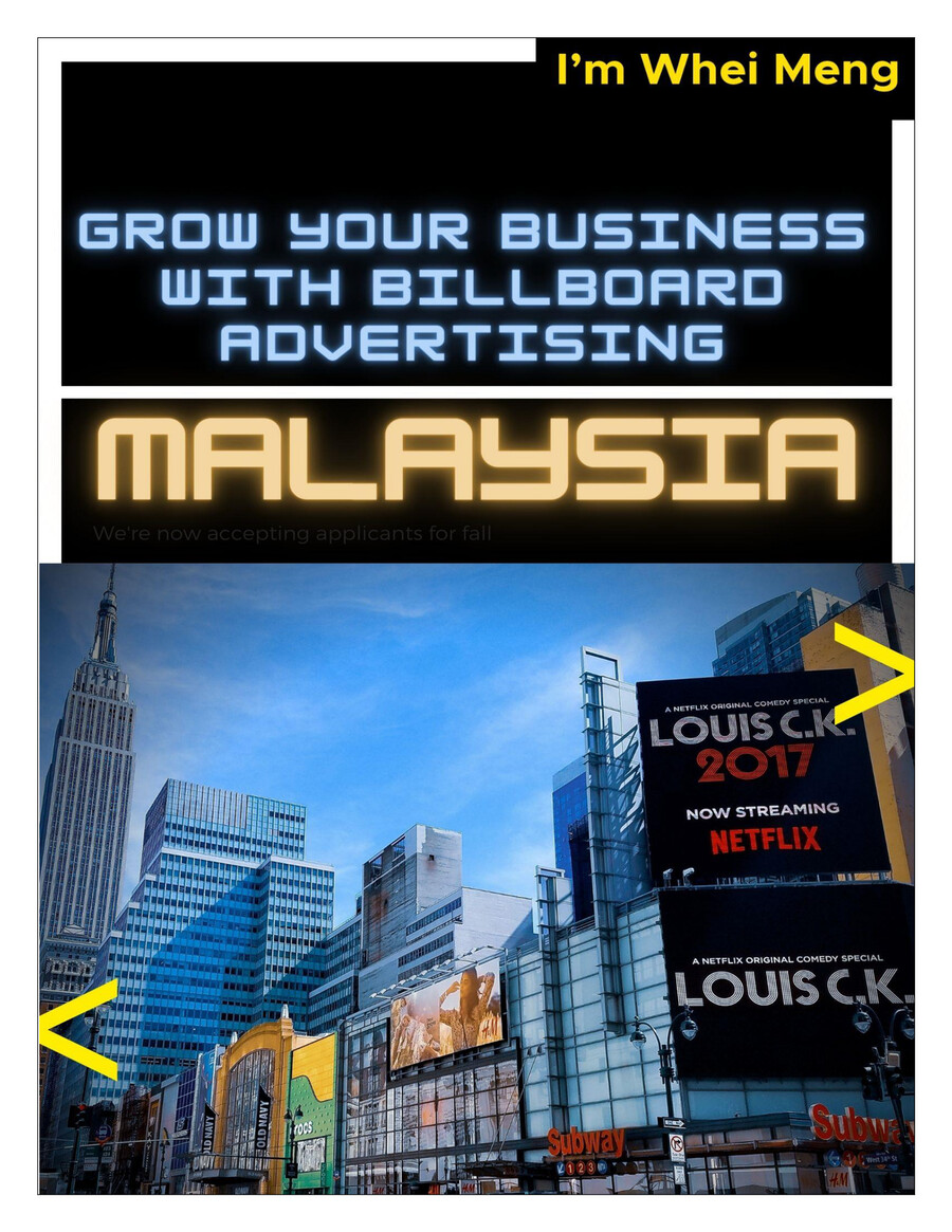 How Billboard Advertising Helps Promote Your Business in 2021 by Whei ...