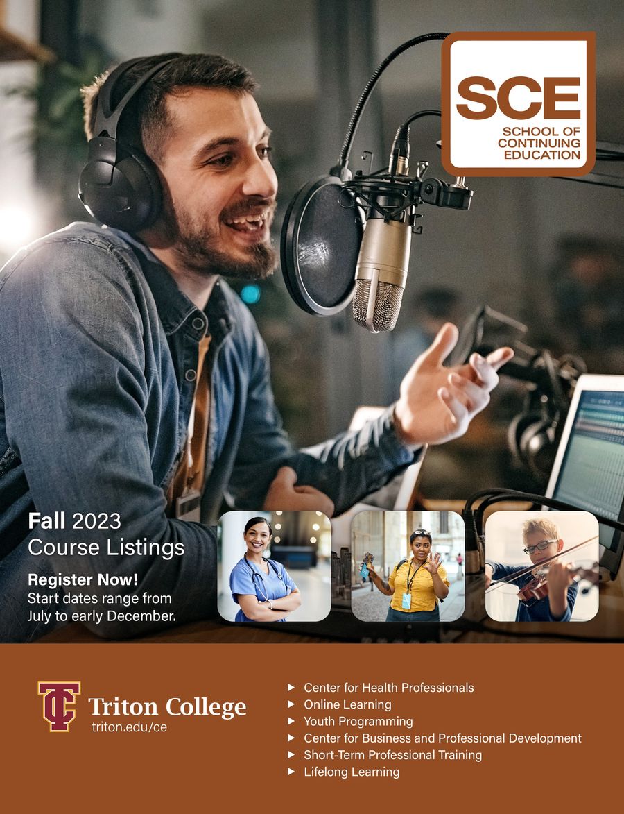 School of Continuing Education | Fall 2023 Guide by Triton College - Flipsnack