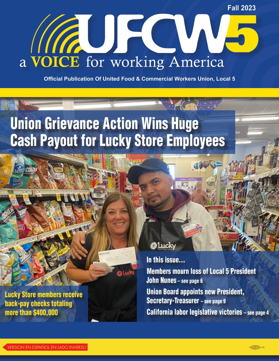 UFCW5 FALL 2023 Newsletter by Cole Anderson - Flipsnack