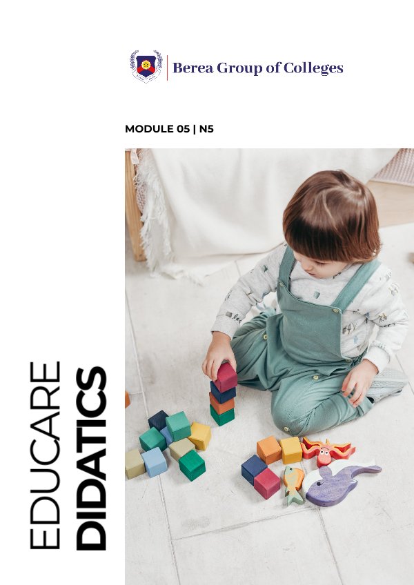 Educare Didactics N5 Module 5 by E-Publishing - Flipsnack