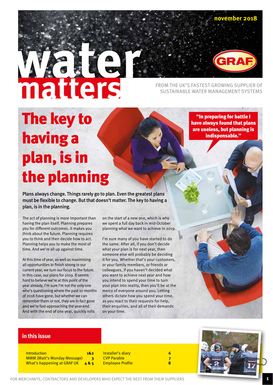 Graf UK Water Matter November 2018 by Matthew - Flipsnack