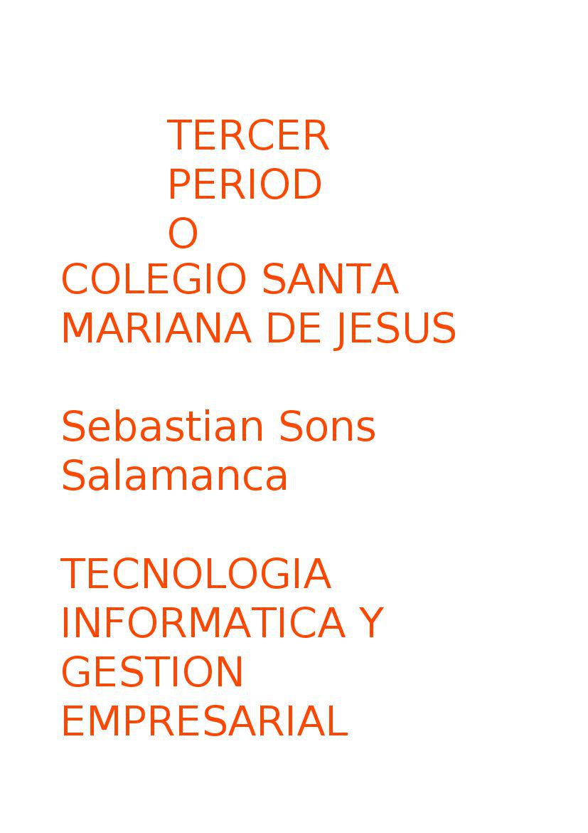 TERCER PERIODO by sebastian sons - Flipsnack