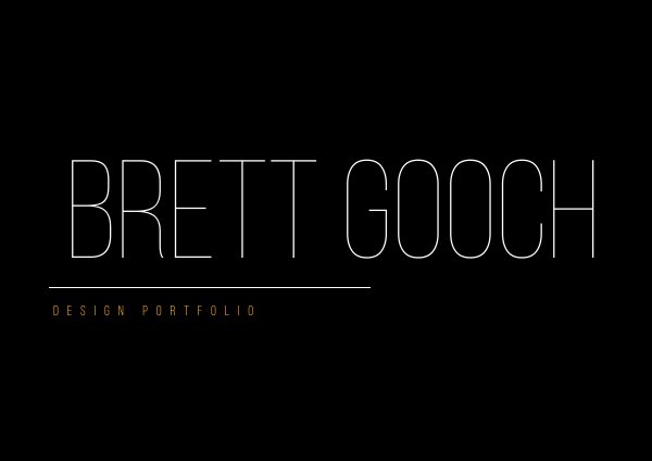 Brett Gooch Design Portfolio by Brett Gooch - Flipsnack