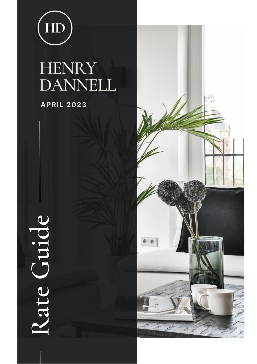 Henry Dannell | April 2023 Rate Guide by Henry Dannell - Flipsnack