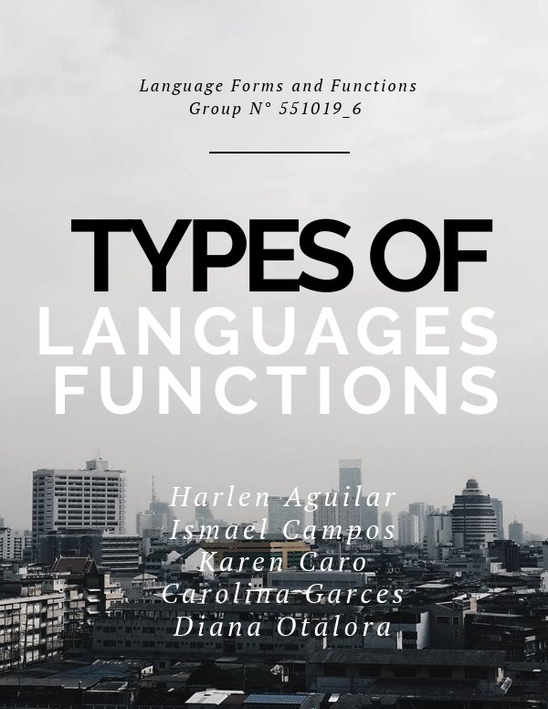 Types of languages functions by karen6magazine - Flipsnack