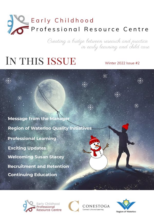 Early Childhood Professional Resource Magazine Winter 2022 - Flipsnack