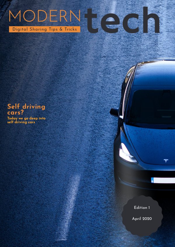 Self Driving Magazine by MATTHEW... - Flipsnack
