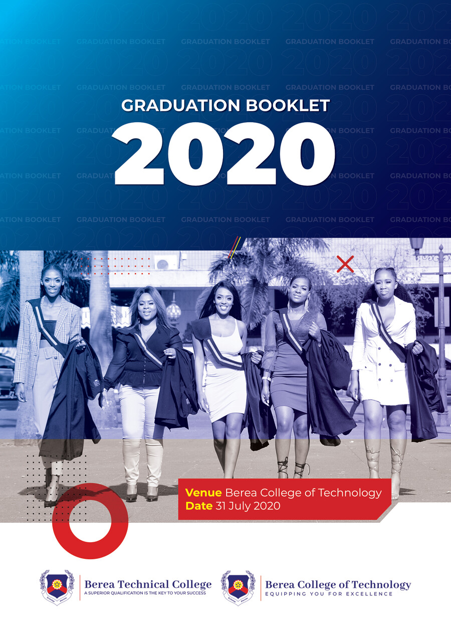 2020 Graduation Booklet by E-Publishing