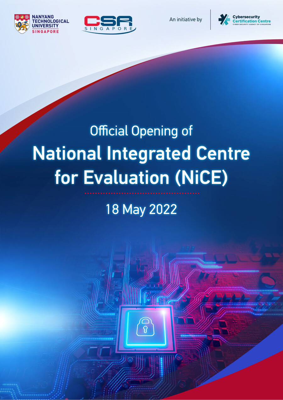 Official Opening of National Integrated Centre for Evaluation by NTU