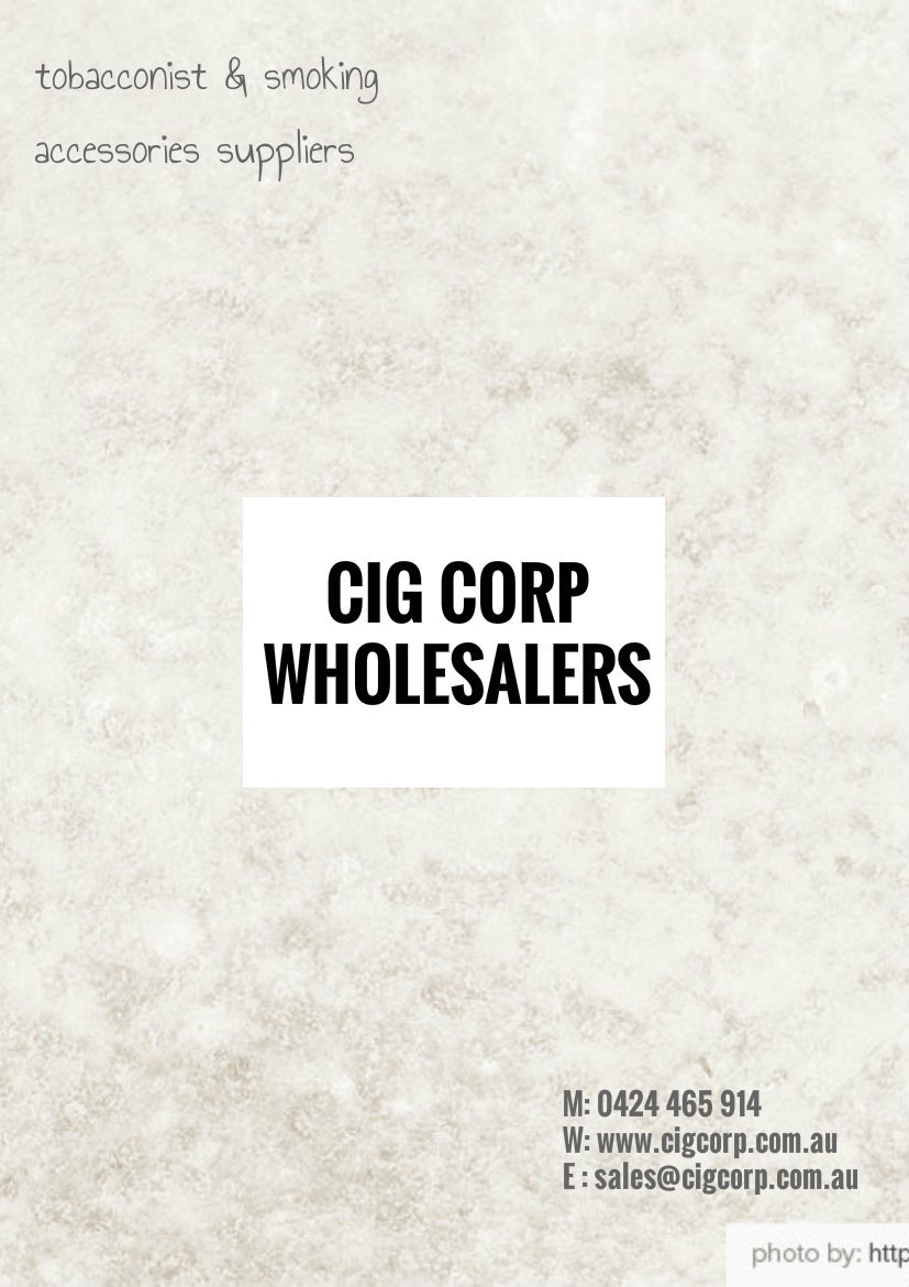 CIG CORP PRODUCT CATALOGUE by mick - Flipsnack