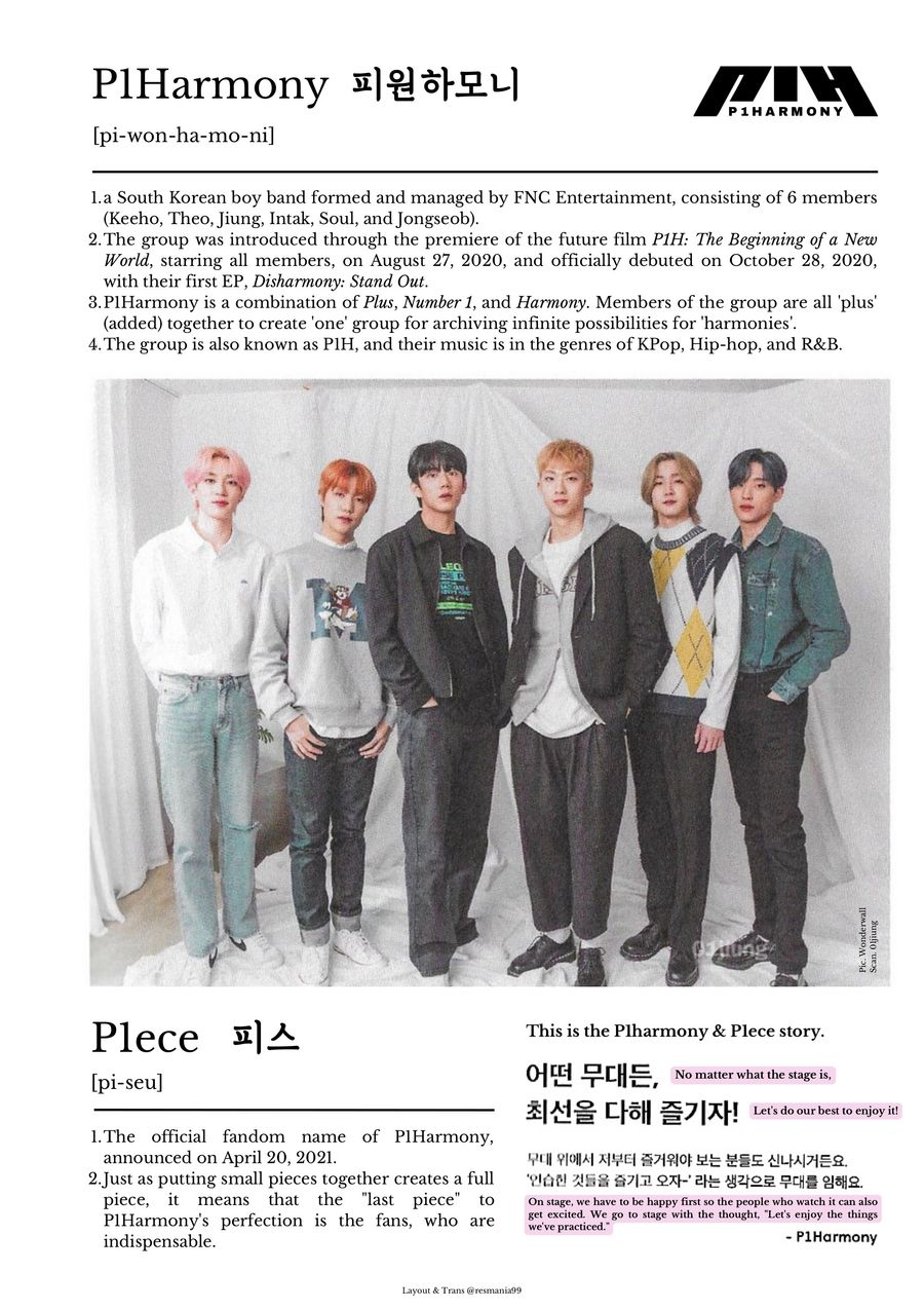 P1Harmony [Part 1. Introduction] by Resma - Flipsnack