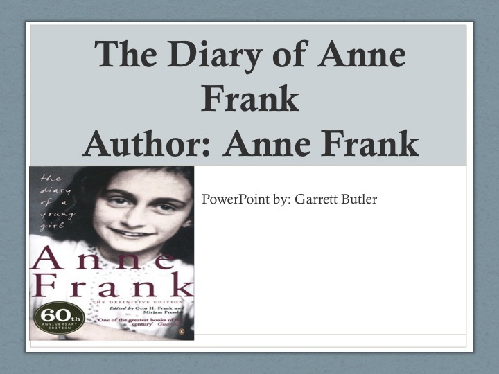 Diary of Anne Frank ABC Book Project- Part 1 by gwaydeb - Flipsnack
