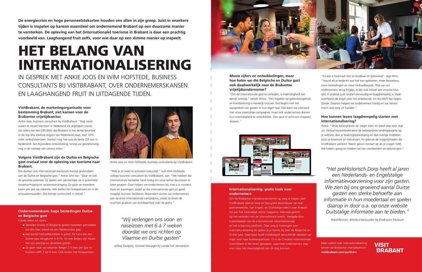 2023 01 Brabant Business Magazine interview by VisitBrabant - Flipsnack